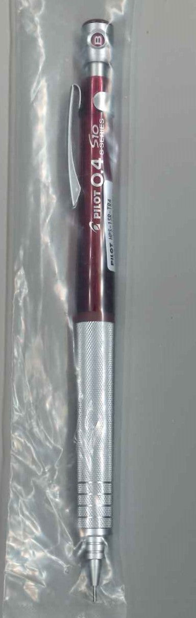 【メール便OK】パイロット シャープペンS10 0.4レッド HPS-1SR-TR4 [4902505248443] – webtenshindo