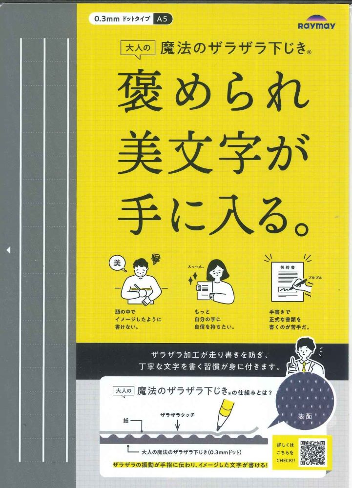 【メール便OK】レイメイ藤井 魔法のザラザラ下敷き A5 U1257Nグレー [4902562509235] – webtenshindo